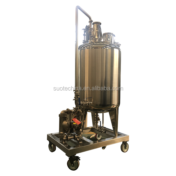 1000l Stainless Steel Tank Homogeneous Tank Mixing Tank, High Quality ...