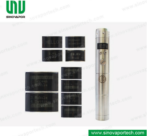 Ksd Vamo V6 Mod Larger Oled Screen Vamo E Cig Stainless Steel New Vamo ...