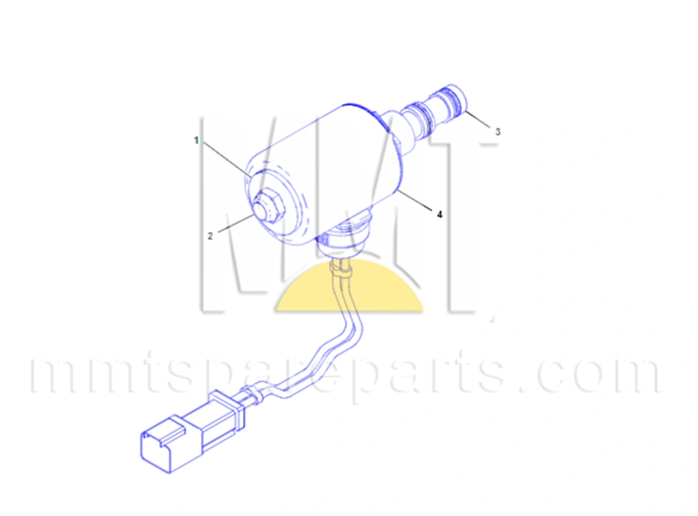 230-4073 2304073 Solenoid Valve for 3512B 3516B 3508B Engine
