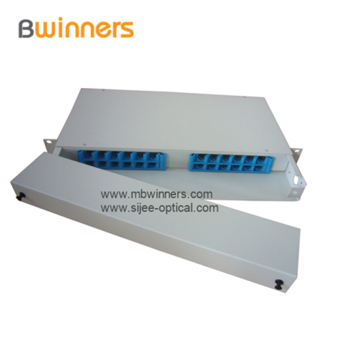 24 Fibre Fixed Rack-mount Fiber Optic Termination Box 19 Inch, High ...