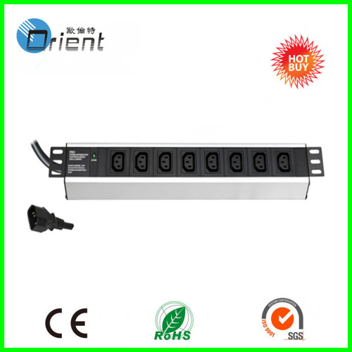 8 Ways C13 Type Pdu With C14 Plug, High Quality 8 Ways C13 Type Pdu ...