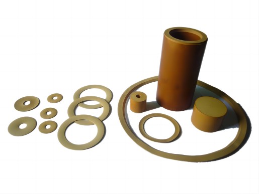 What are polyimide materials and what are their specific application?