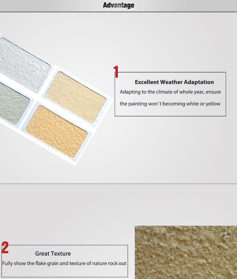Real Stone Paint Exterior Wall Insulation Decorated Board, High Quality ...