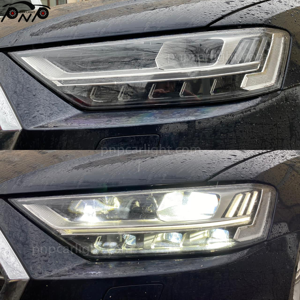 ไฟหน้า Led Matrix สำหรับ Audi A8 S8 Quattro คุณภาพสูง ไฟหน้า Led Matrix ...