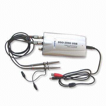Virtual Oscilloscope, Usb2.0 Interface With 40mhz Bandwidth, 100msa/s ...