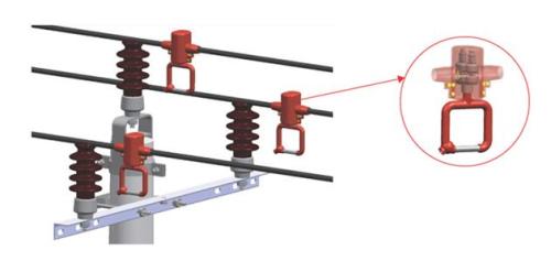 Lightning Electricity Testing Grounding Ring, High Quality Lightning ...