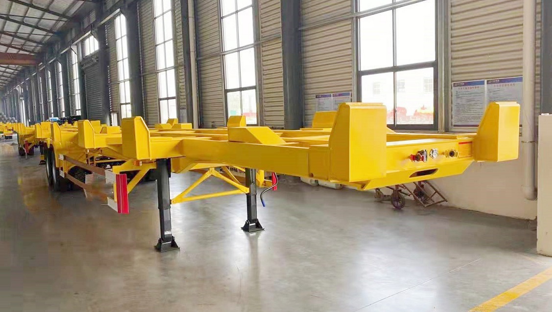 Terminal Chassis: East 20ft And 40ft Container Yard Chassis Skeleton ...