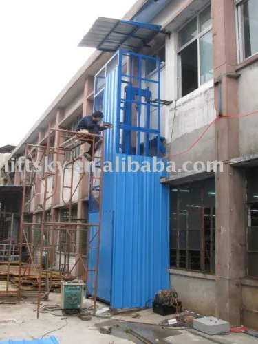 Ce Approved Chain Lift /guide Rail Lift Table Sjl0.5-2.31, High Quality ...