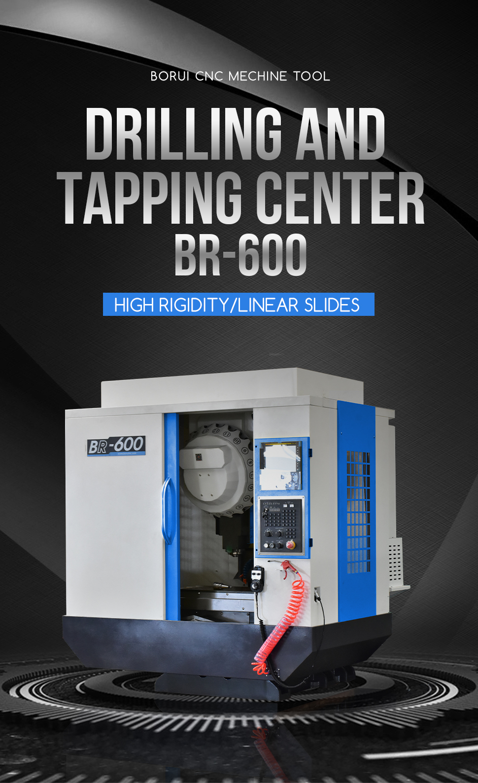 China Universal Vertical 4-axis Cnc Tapping And Drilling Machine T600 ...