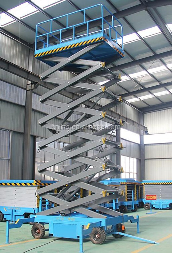 20 Meters Hydraulic Scissor Lift Platform, High Quality 20 Meters ...