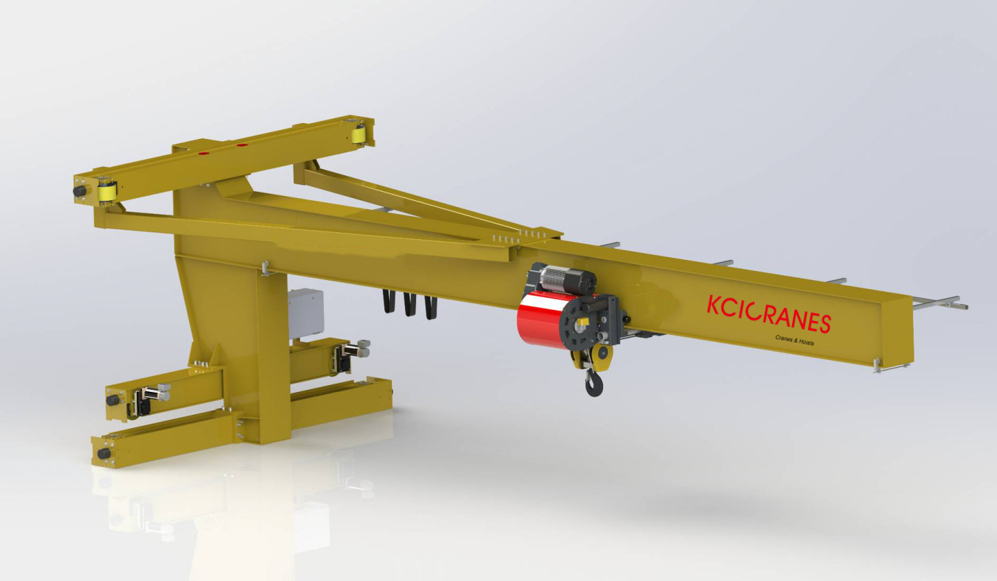 Ce Certified Heavy Duty Electric Cantilever Crane: 360° Rotation, 1-5 ...
