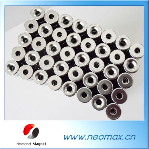 Neodymium Countersunk Ring Magnet, High Quality Neodymium Countersunk ...