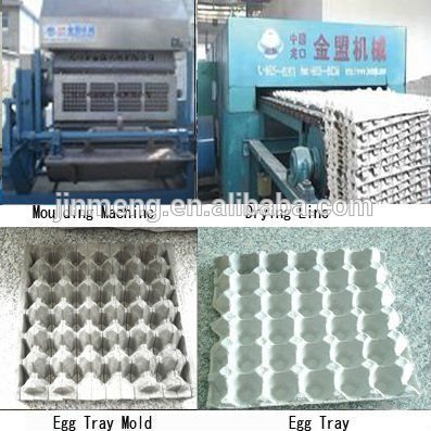 4*8 Rotary Type Egg Tray Machine, High Quality 4*8 Rotary Type Egg Tray ...