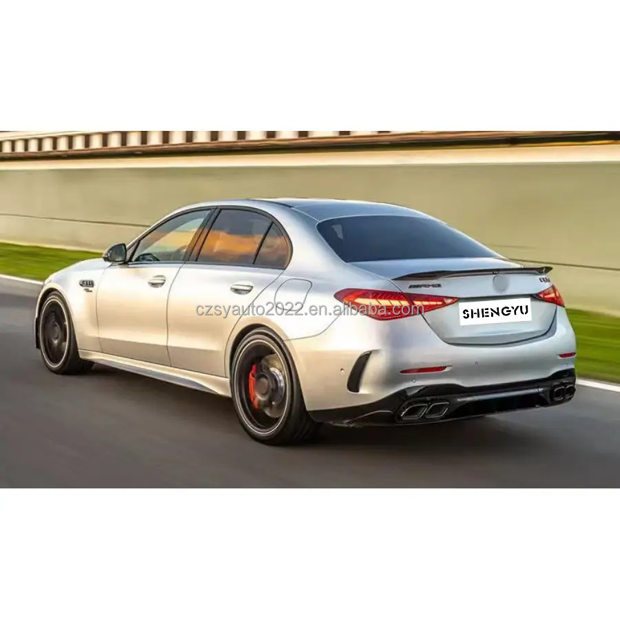 Auto Body Kit For Benz W206 2023 To C63 Amg: Bumpers, Grille, Side ...