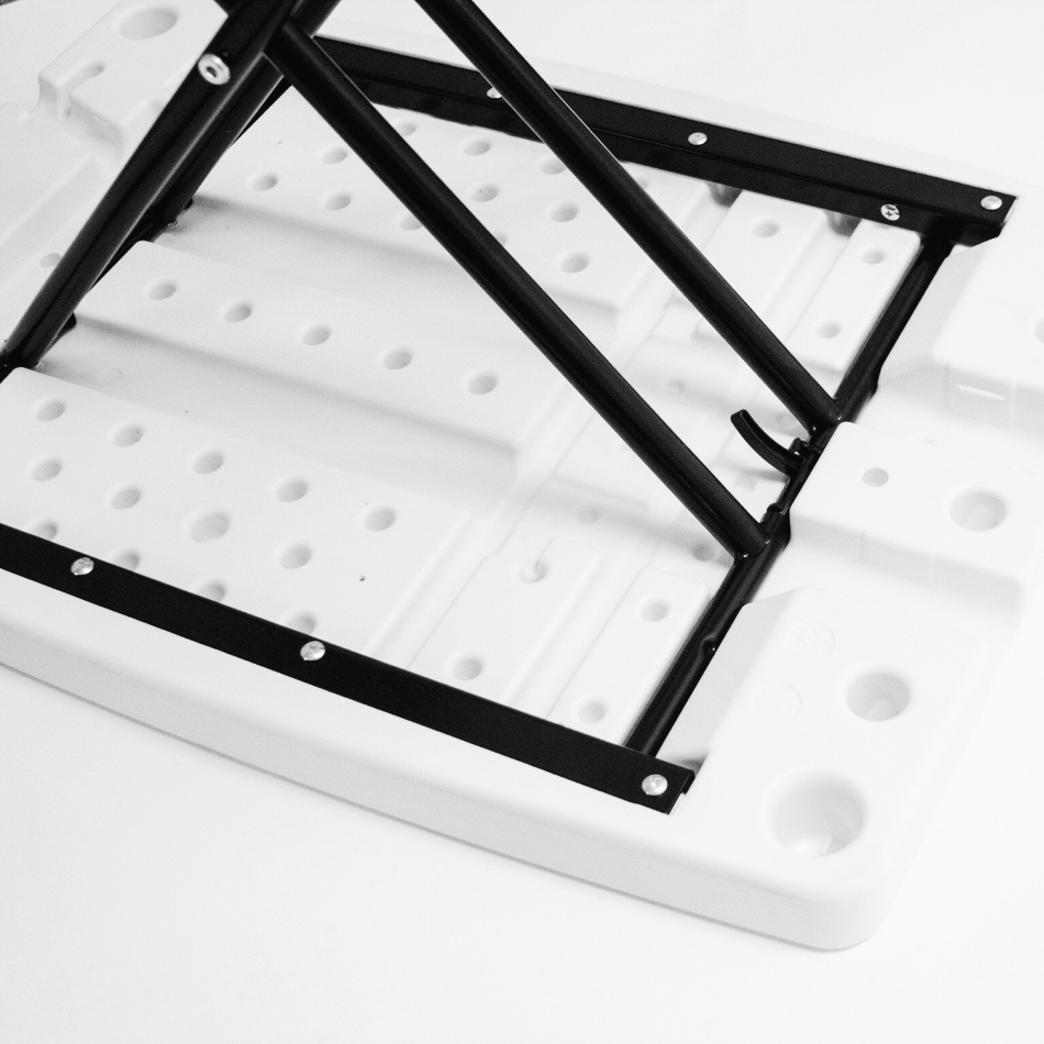 Plastic Side Fold-able Table Outdoor, High Quality Plastic Side Fold ...