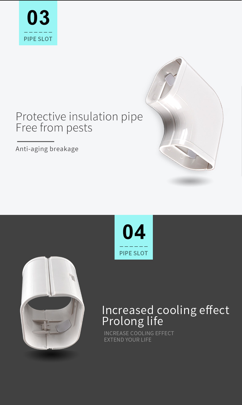 Sunchonglic High Quality Air Conditioner Pipe Trough Set Accessories ...