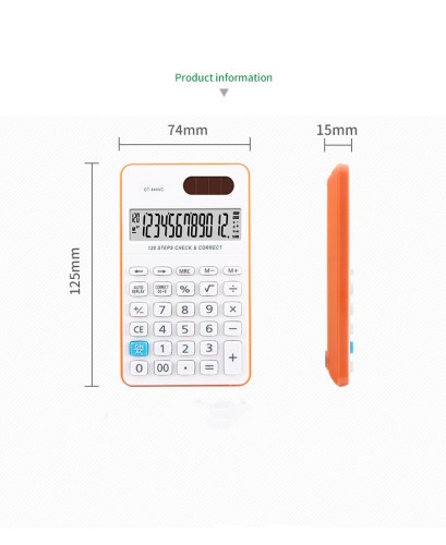 120 Steps Handheld Calculators With Two-way Power, High Quality 120 Steps Handheld Calculators ...