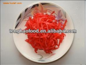 Pickled ,sour Sweet ,red Shredded Ginger, High Quality Pickled ,sour ...