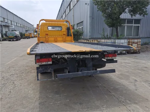 Sliding Platform Wrecker Flatbed Tow Truck, High Quality Sliding ...