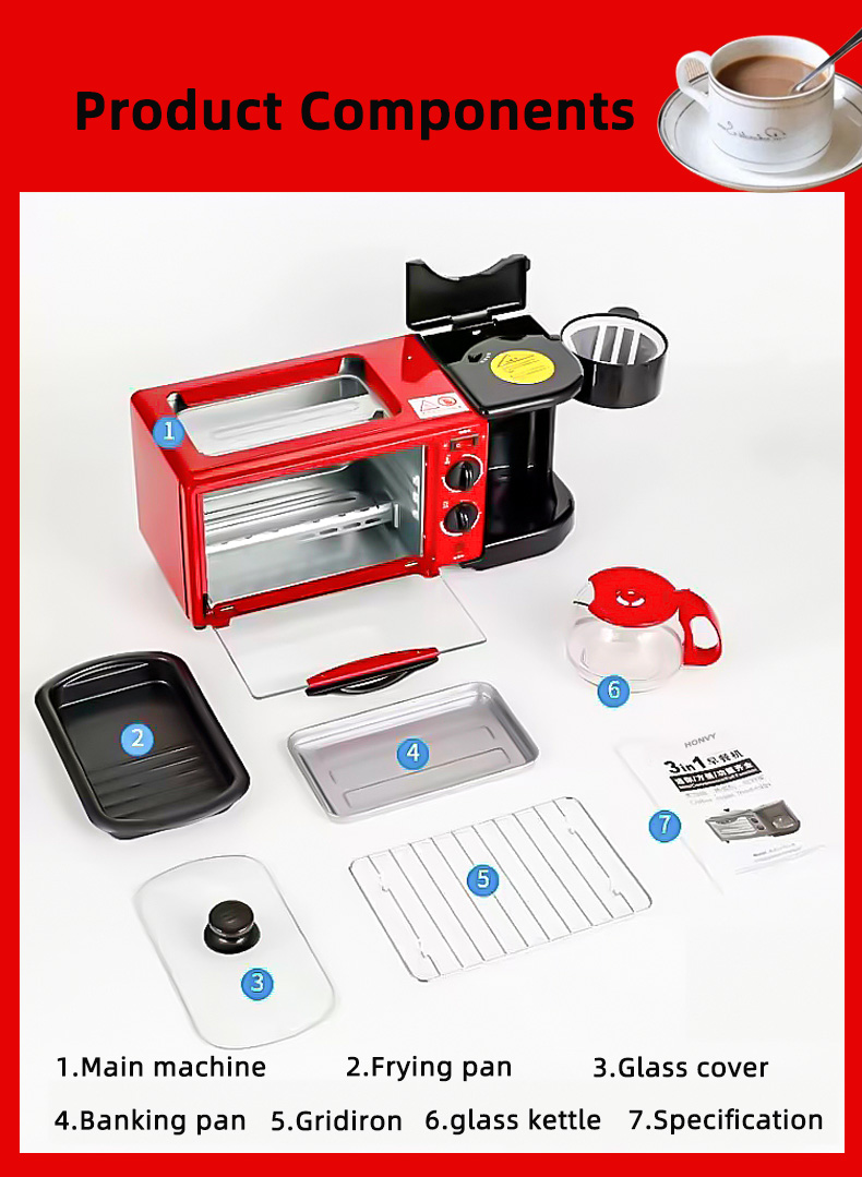 Bestselling 3-in-1 Portable Automatic Breakfast Machine, High Quality ...
