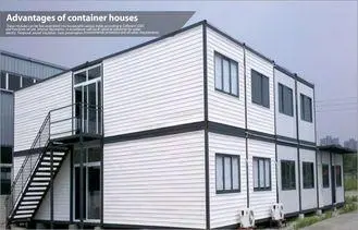 Two Storey Prefabricated Accommodation , Multi Family Modul, High Quality Two Storey ...