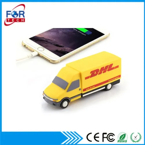 Unique Design 3d Pvc Rubber Dhl Car Shaped Oem Custom Power Bank ...