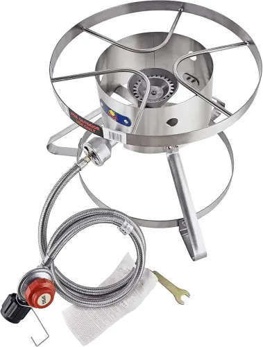 Stainless Steel Outdoor Propane Burner Round, High Quality Stainless ...