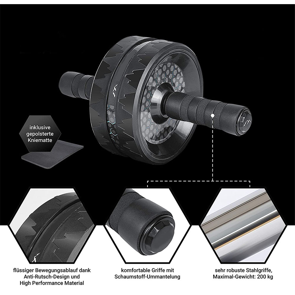 Abdominal Roller Wheel Exercise Wheels For Gym Fitness, High Quality ...