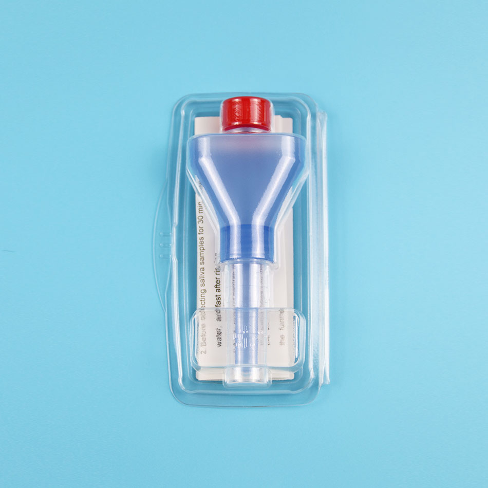Saliva Plastic Funnel Without Cap Collection Tube, High Quality Saliva ...