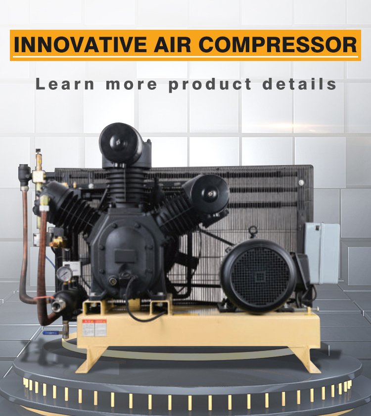 High Pressure Industrial Piston Air Compressors For Pet Blowing (11kw ...