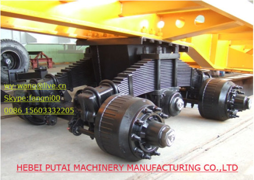 10 Bolts 32t Bpw Type Semi Trailer Bogie Suspension, High Quality 10 ...