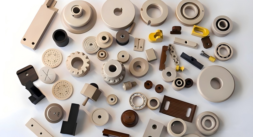 Common types include polyamide (nylon), polyformaldehyde, polycarbonate ...