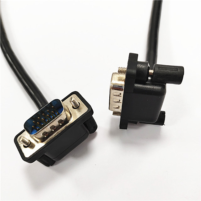 D-sub Male To Male Vga Extension Cable, High Quality D-sub Male To Male ...