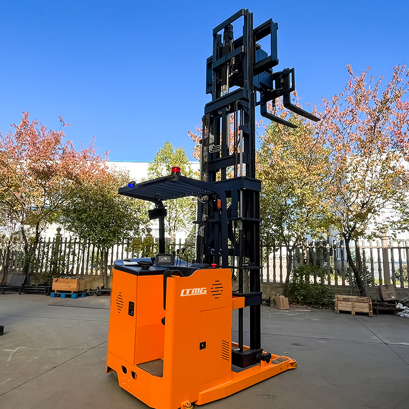 Electric Reach Truck With Side Shifter - Free Shipping 2t 3t 6m 8m 12m ...