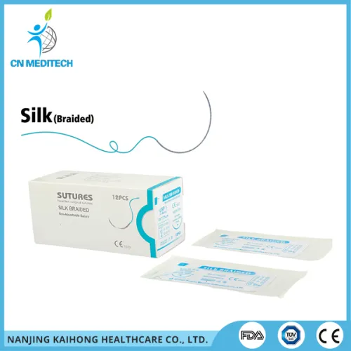 Sterile Absorbable Surgical Suture With Needle, High Quality Sterile ...
