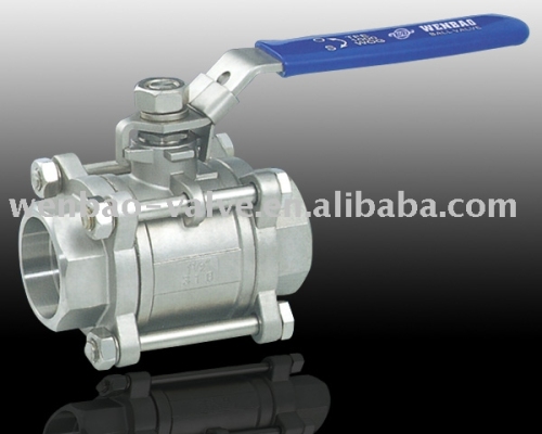 3 Pc Socket Welded Ball Valve, High Quality 3 Pc Socket Welded Ball ...