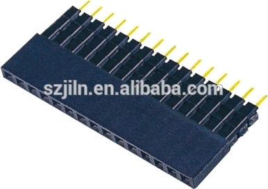 2.54mm Female Header Connector With Tht Type Single Row Dual Row, High Quality 2.54mm Female ...