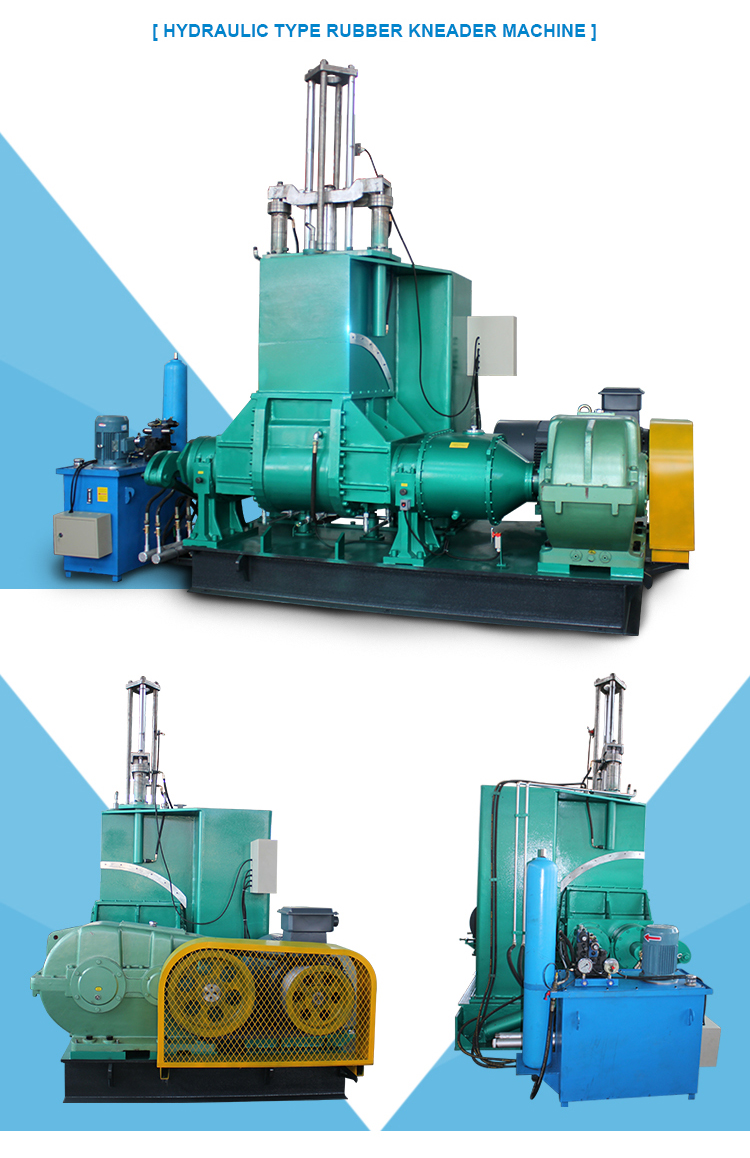 55l Hydraulic Tilting Rubber Kneader For Plastic Factory, High Quality ...