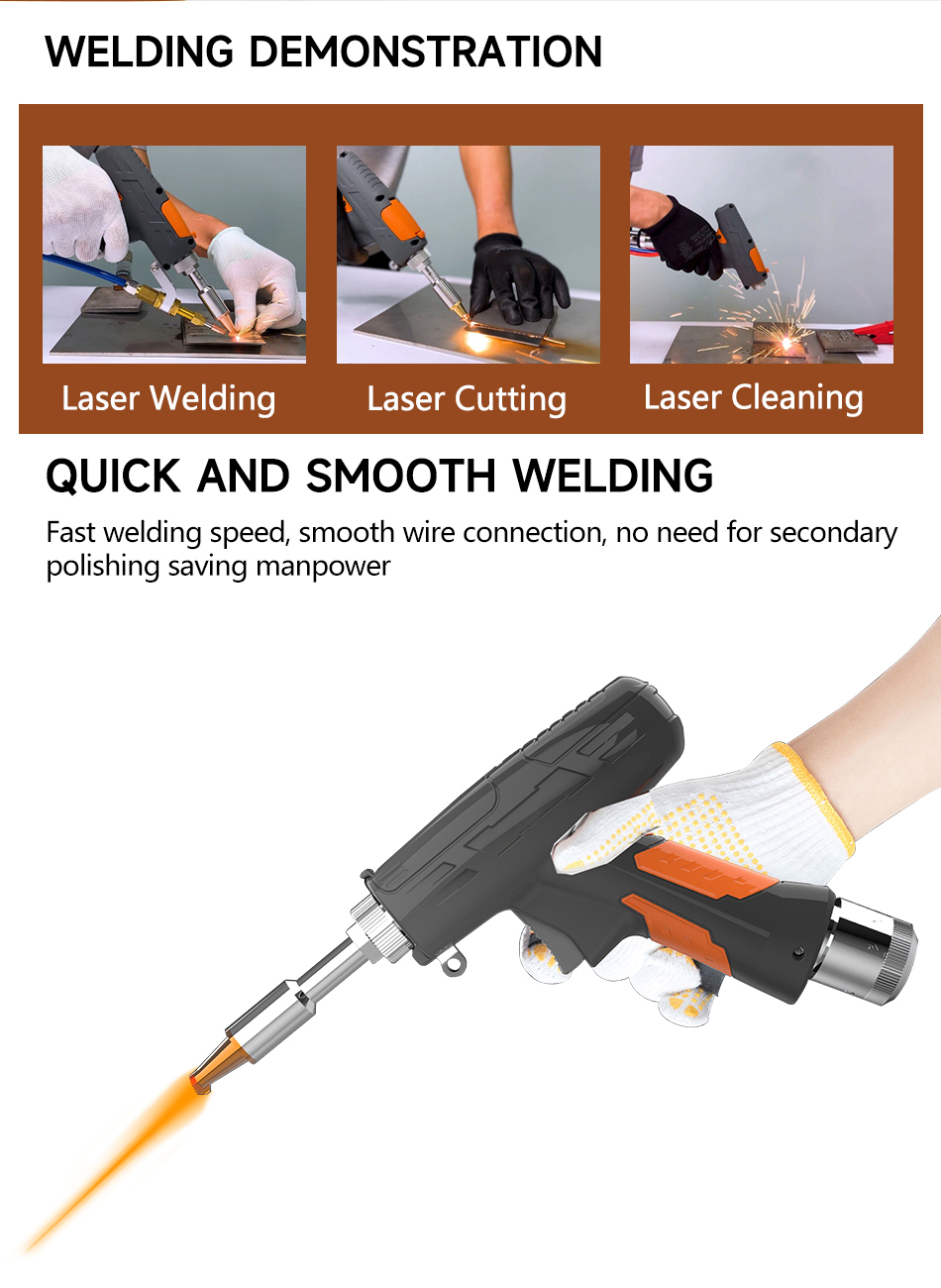 Sup21t Handheld Laser Welding Gun - New Fiber Laser Welding Machine ...