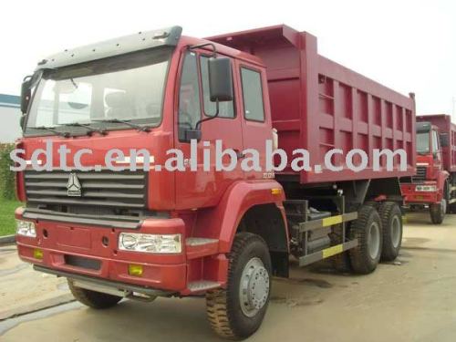 Red 25tons Tipper Truck, High Quality Red 25tons Tipper Truck on ...