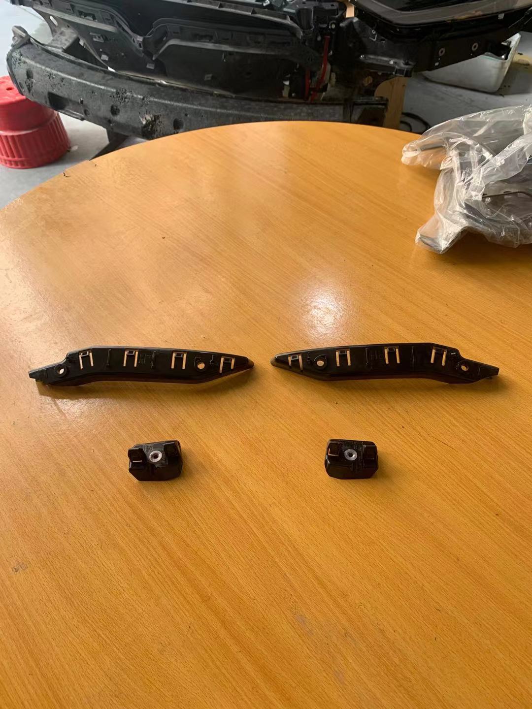 Tesla Model Y Front Bumper Bracket Guard Fixed Buckle Auto Parts ...