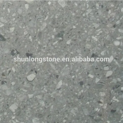 Am 023 Shell Greyartificial Marble Tile,slab, High Quality Am 023 Shell ...