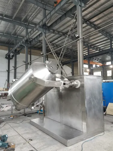 Rotary Pharmaceutical Chemical 3d Powder Mixer Machine, High Quality ...