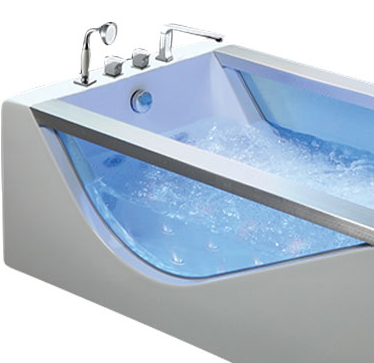 Lasco Luxury Bathtub อ่างอาบน้ำวังวนโปร่งใสอ่างอาบน้ำ คุณภาพสูง Lasco ...