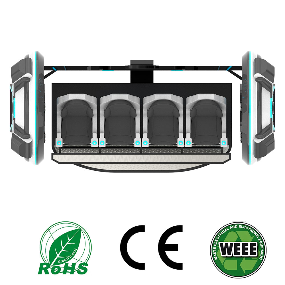 Vr 4 Person Cinema Vr Dynamic Platform Vr Virtual Reality Experience ...