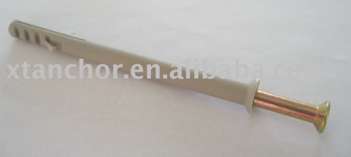 Nylon Hammer Drive Anchors With Two Wings Type, High Quality Nylon ...