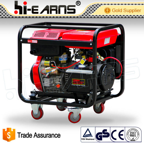 Four Wheels Transportable 1.8kva Welding Generator, High Quality Four ...