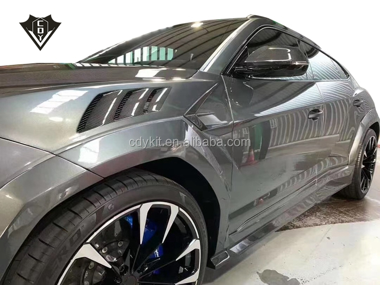 Wide Body Kit For Lamborghini Urus - Front And Rear Bumpers, High ...