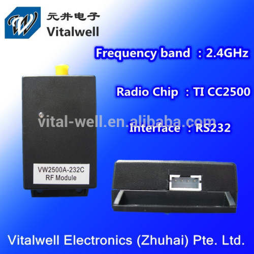 Vw2500a 1mw 2.4ghz Rs232 Rf Transceiver Module, High Quality Vw2500a ...