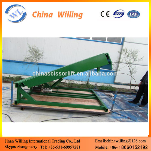 Factory Production Operated Easily Stationary Hydraulic Yard Ramp, High ...